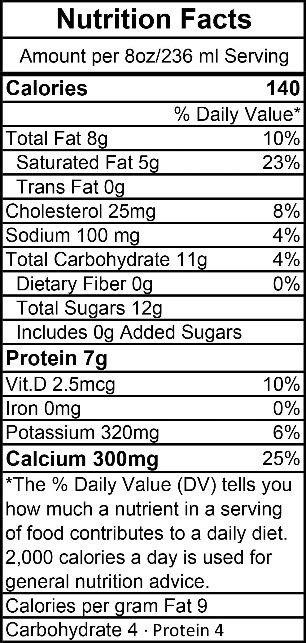 Whole Milk – Gossner Foods
