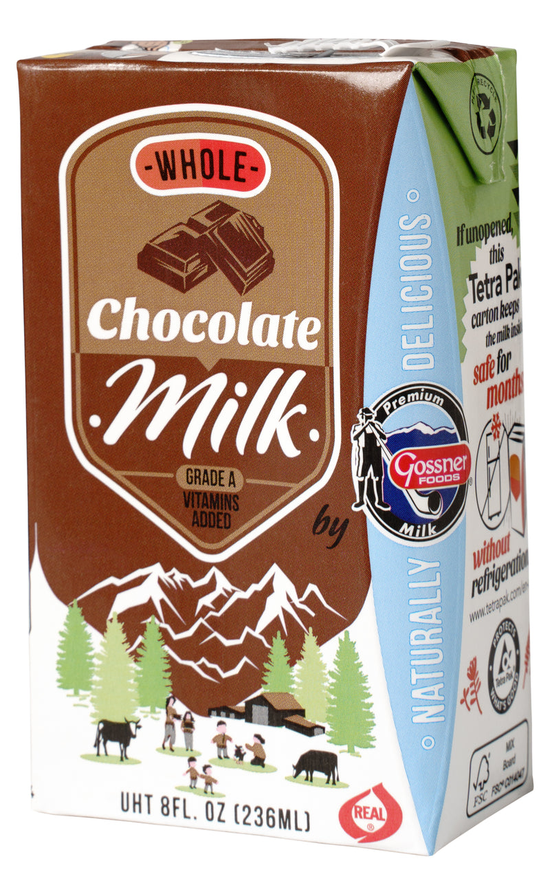 Chocolate Milk - Whole Fat – Gossner Foods