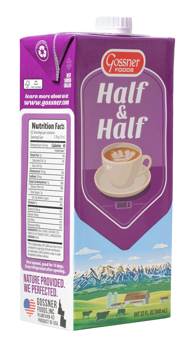 Half & Half – Gossner Foods