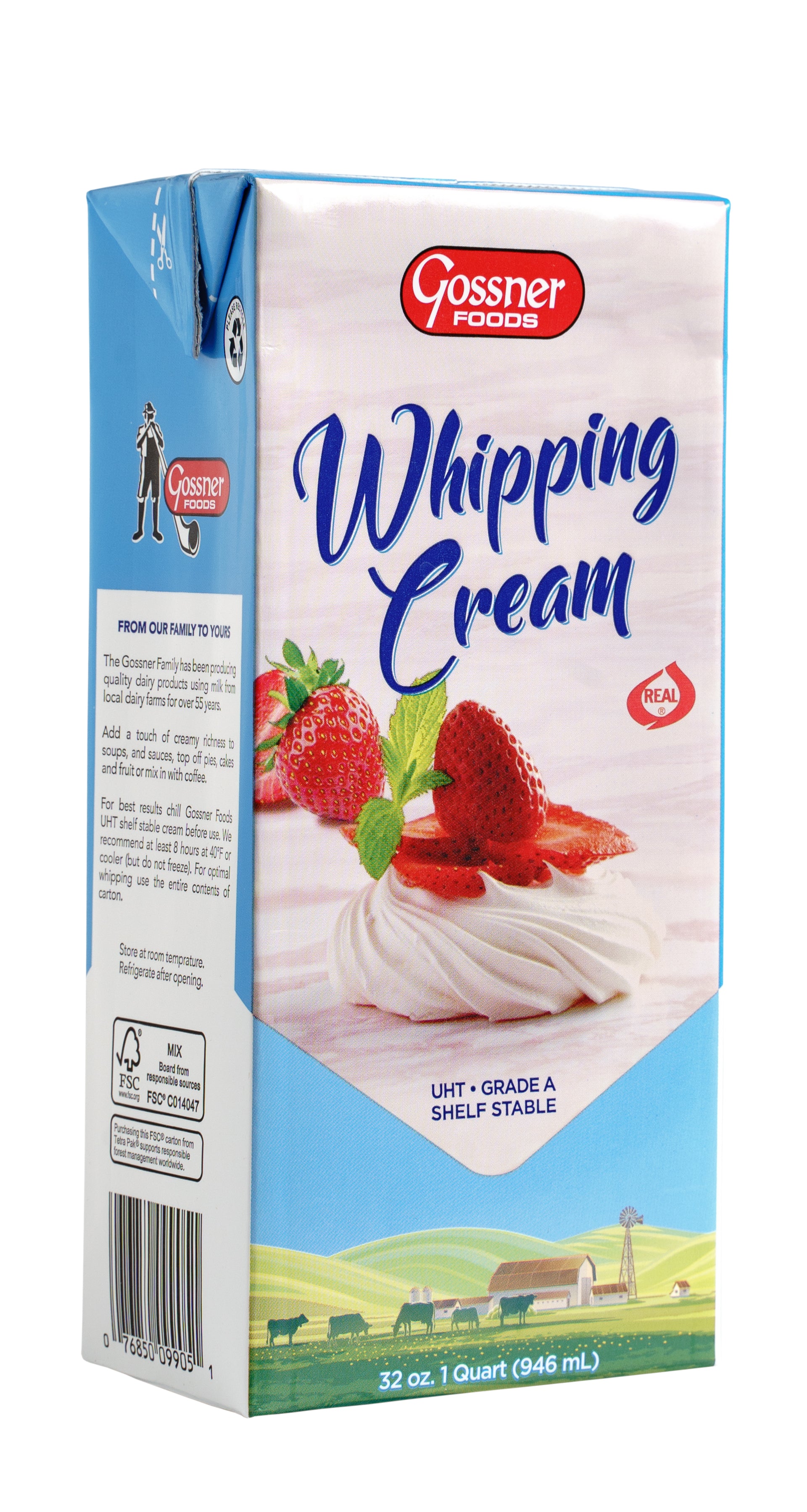 Whipping Cream – Gossner Foods