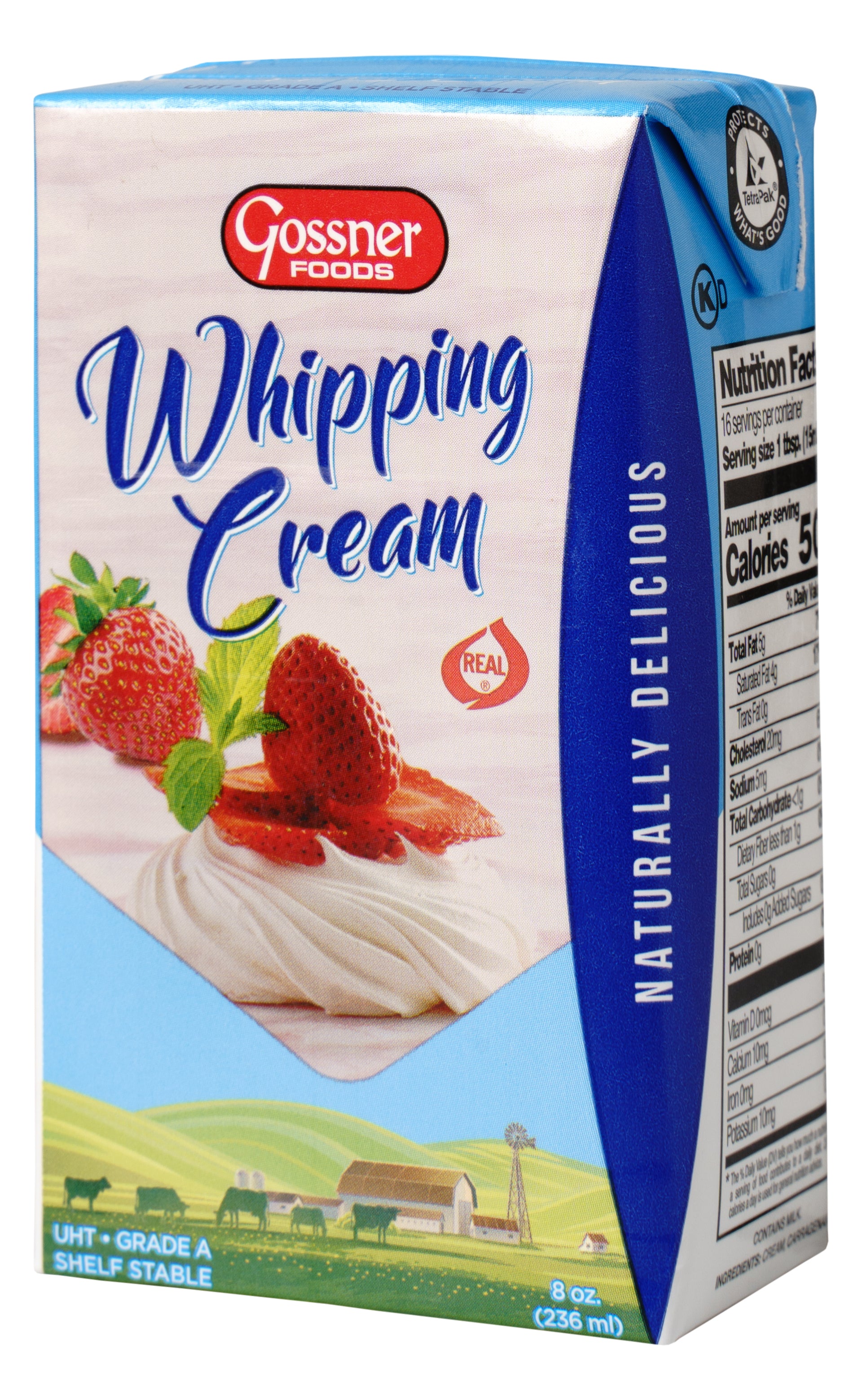 Whipping Cream – Gossner Foods