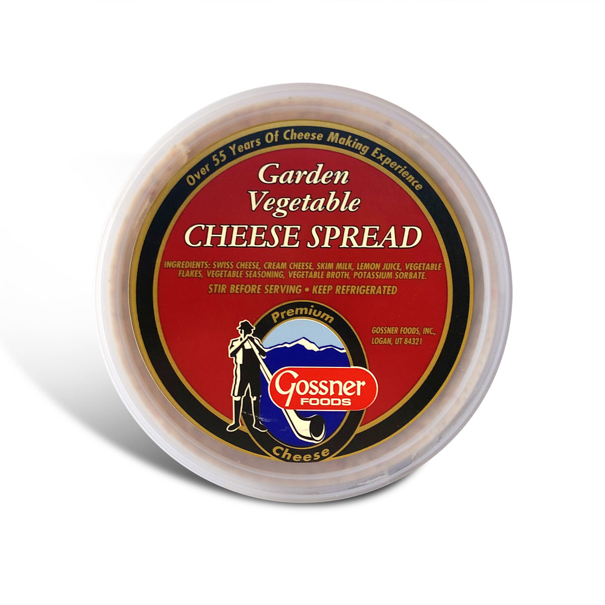 Garden Vegetable Cheese Spread – Gossner Foods