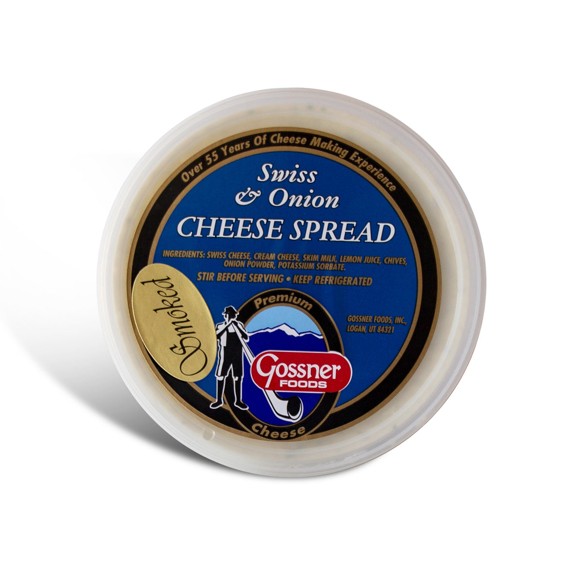 Smoked Swiss & Onion Cheese Spread – Gossner Foods